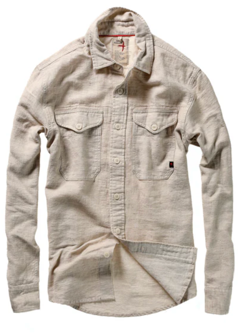 Relwen Slub Linen Workshirt – North Fork Apothecary